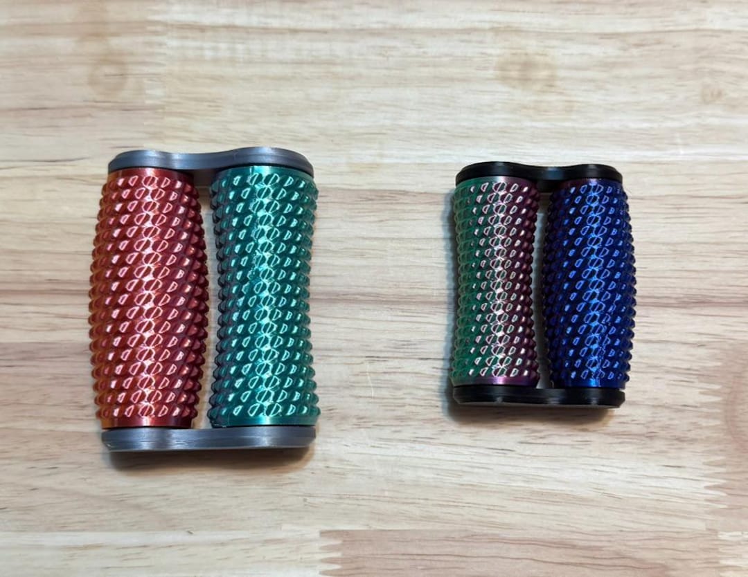 Dual Roller Fidget Toy - Satisfying Hand Stimulation - Stress Relief ...