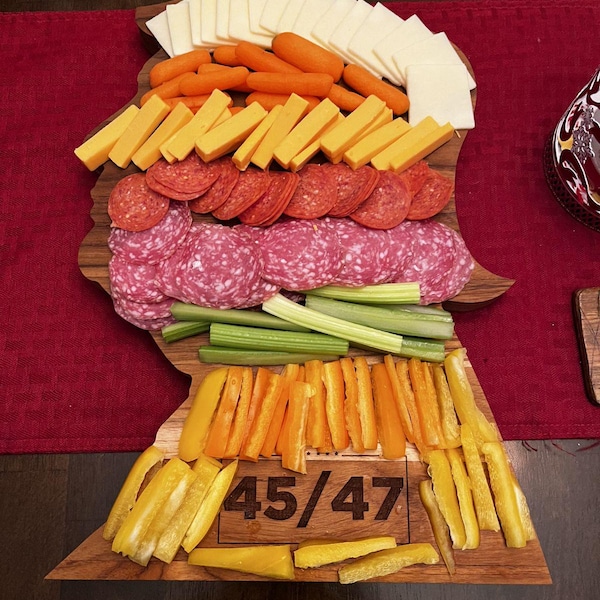 Trump Charcuterie Board - Etsy