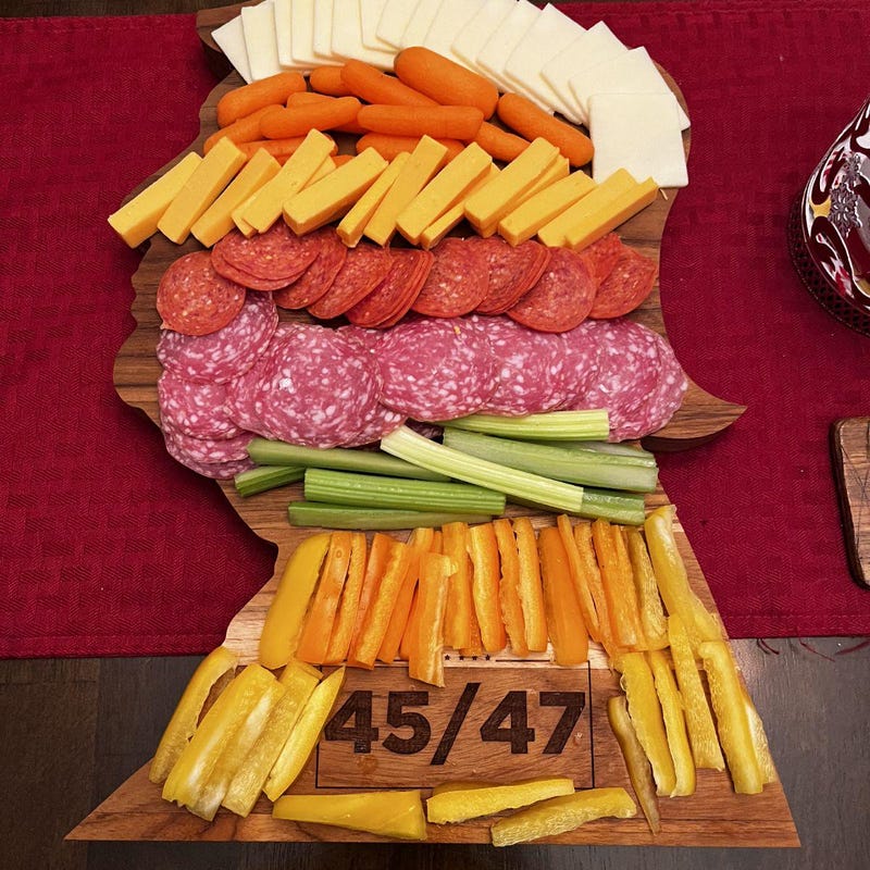 Trump Charcuterie Board - Etsy