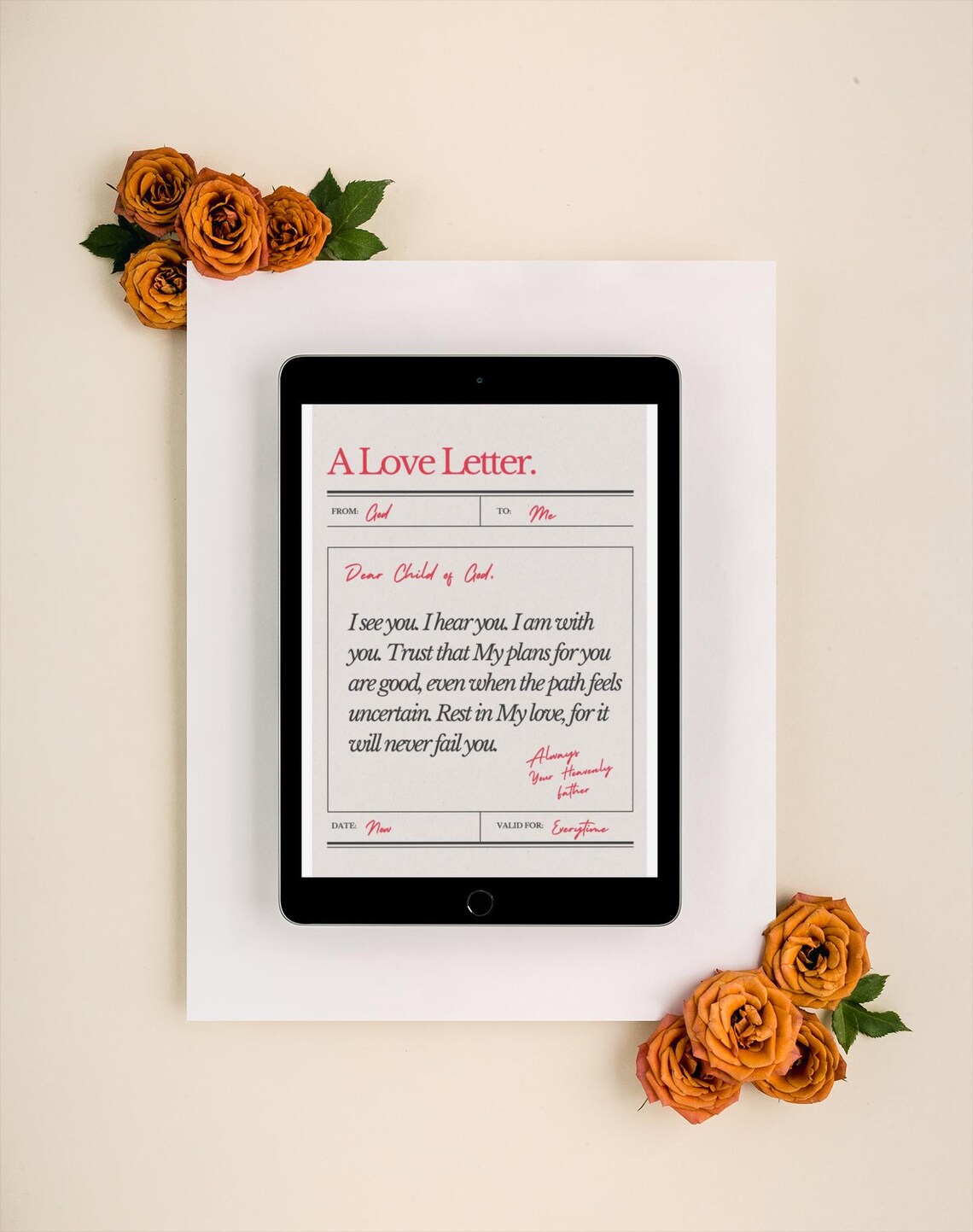 A Love Letter From God - Etsy