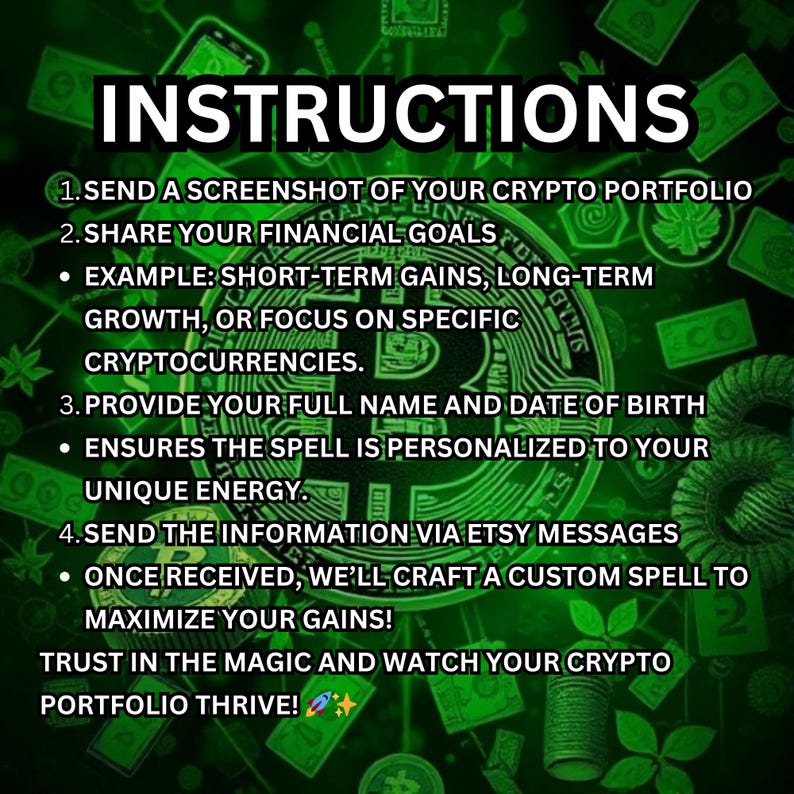 Powerful Money Magnet Spell for Crypto Market Crypto Investing, Crypto ...