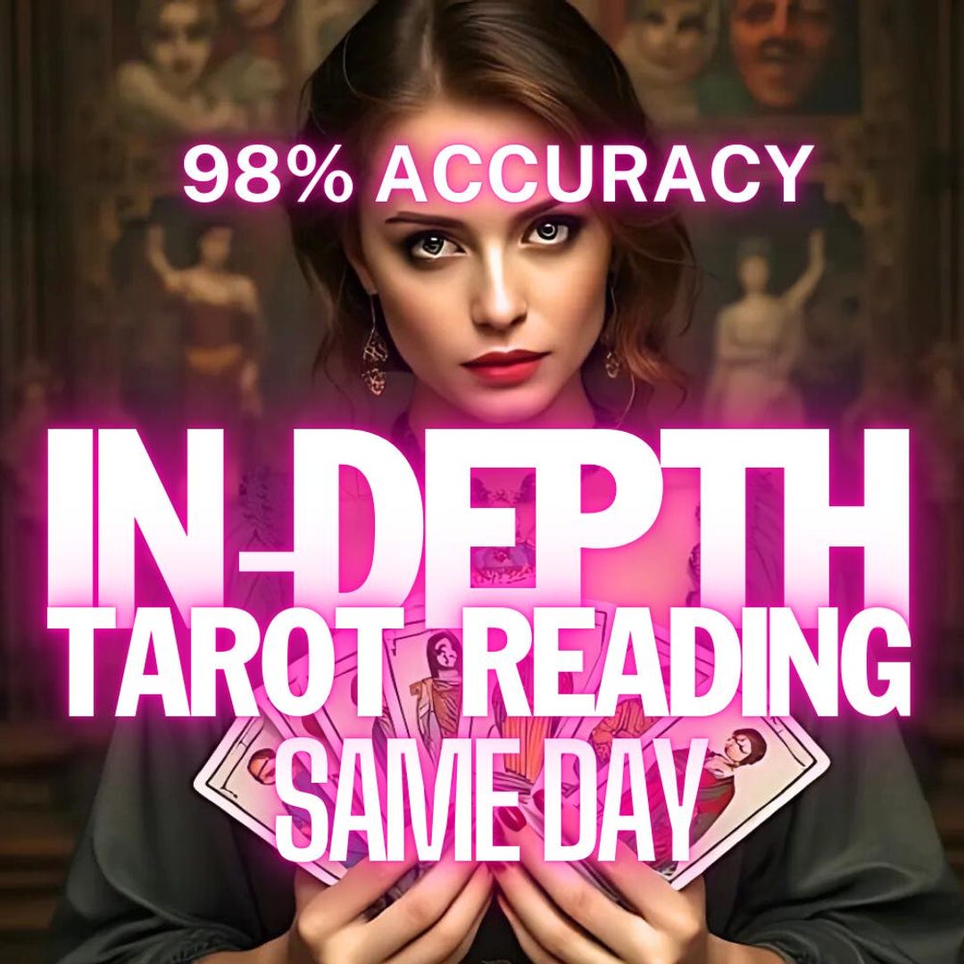 Month Tarot Reader, Tarot Card Reading One Hour, Very Detailed Tarot Reading, Healing Tarot Read ...