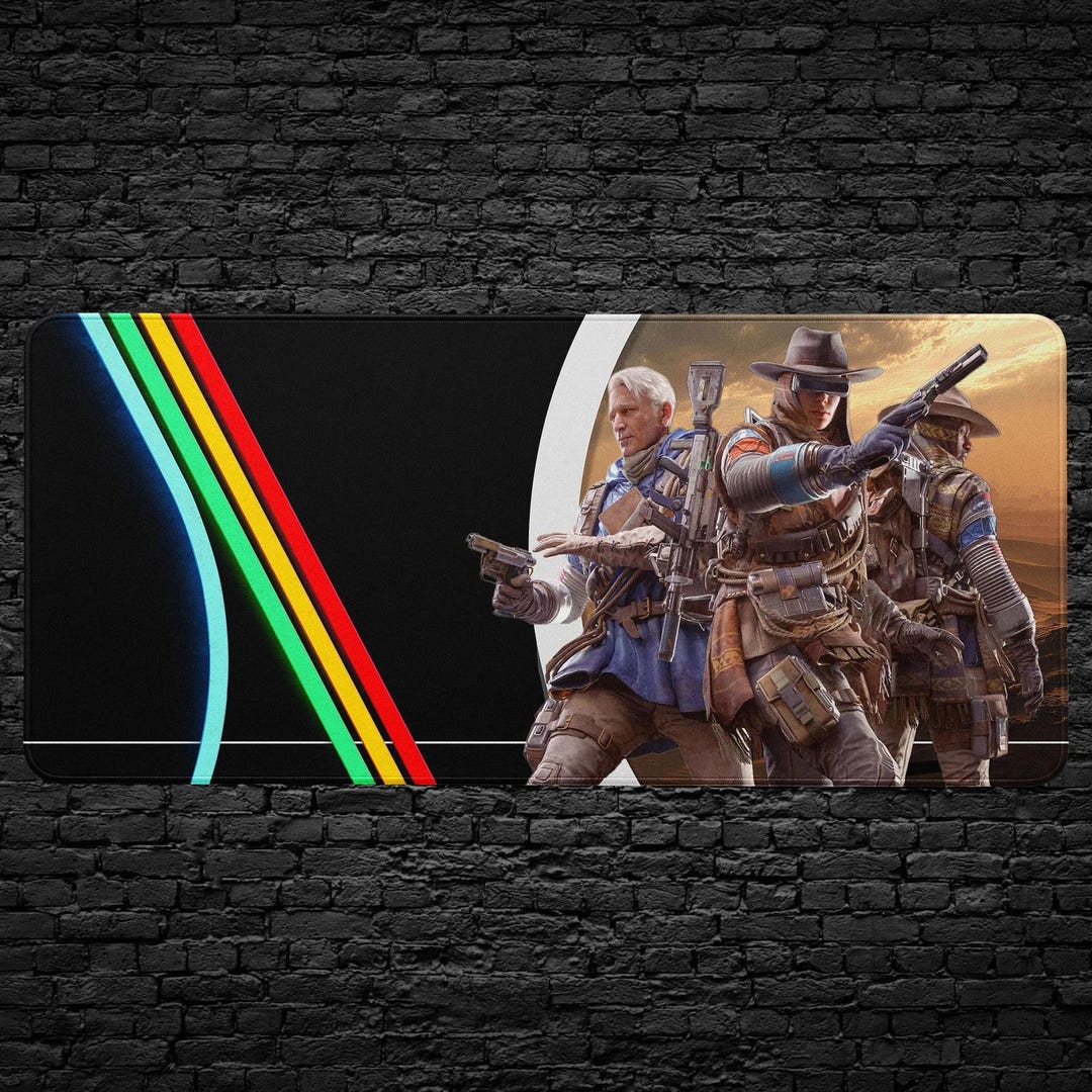 ARC Raiders Desk Mat - Retro Sci-fi Outlaw Gaming Mouse Pad - Etsy