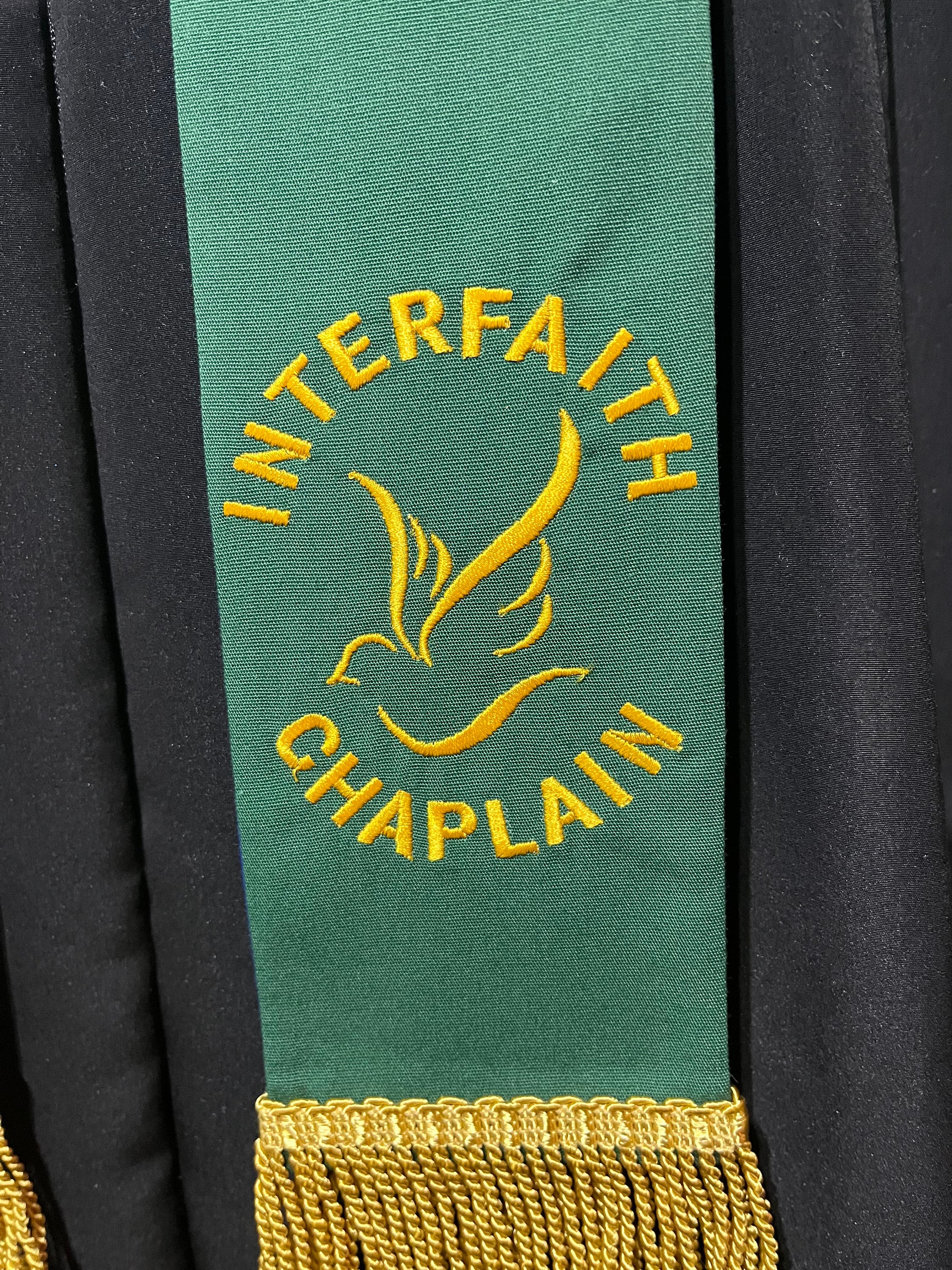 Handmade Interfaith Chaplain Stole, Hospital Clergy Visitation Stole - Etsy