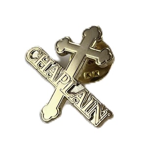 Chaplain Lapel Pin, Chaplain Service Pin, Chaplain Gift - Etsy