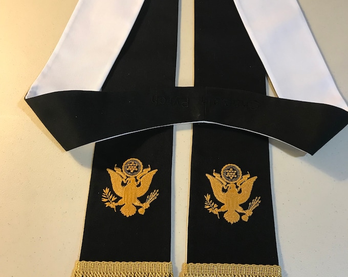 U.S Army Graduation Stole - Etsy