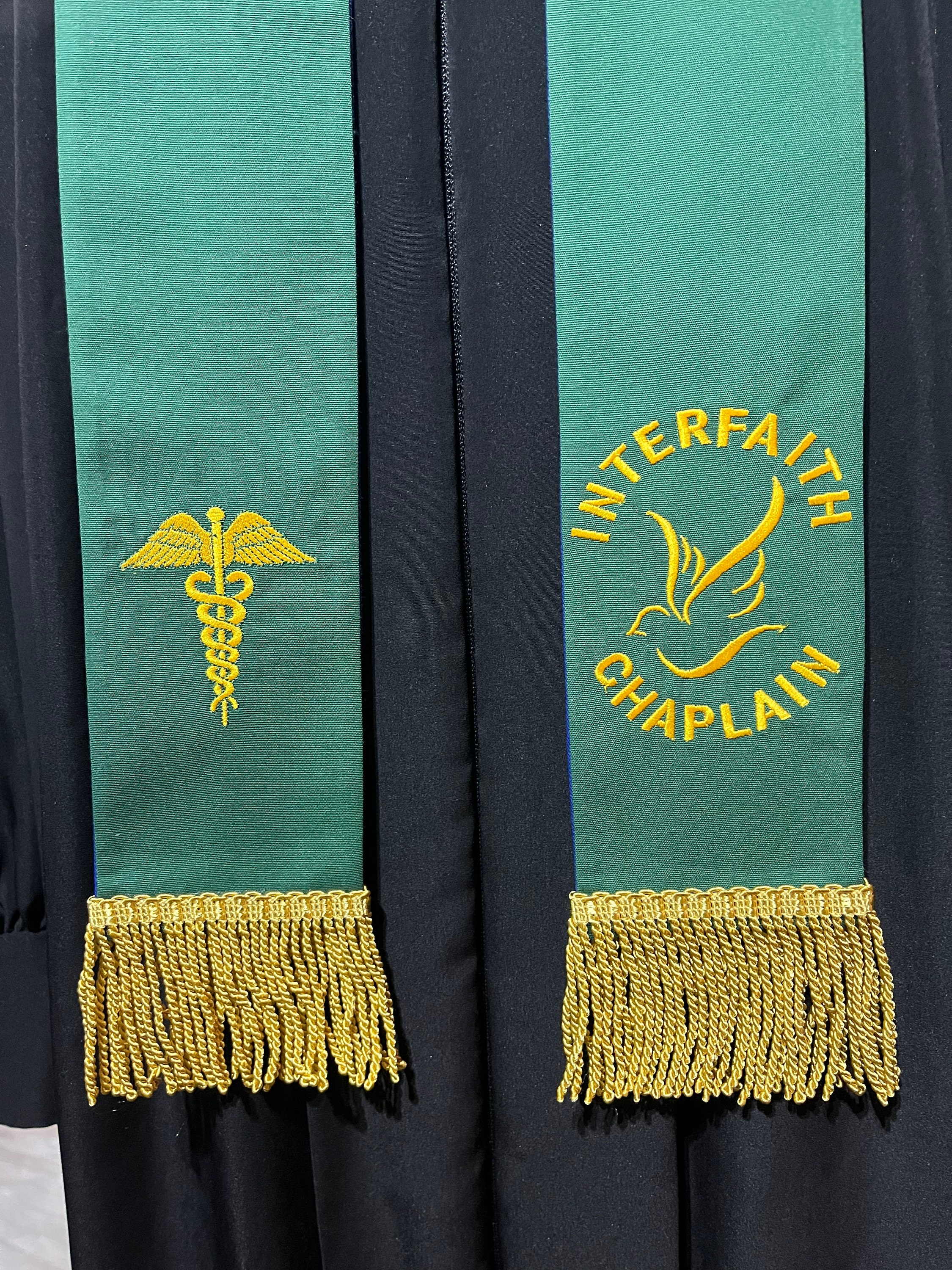 Handmade Interfaith Chaplain Stole, Hospital Clergy Visitation Stole - Etsy
