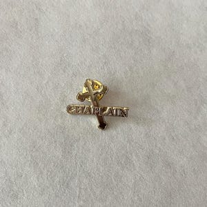 Chaplain Lapel Pin, Chaplain Service Pin, Chaplain Gift - Etsy