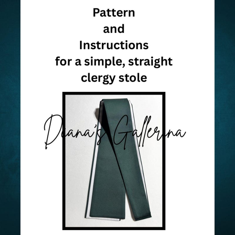 Free Graduation Stole Template - Etsy