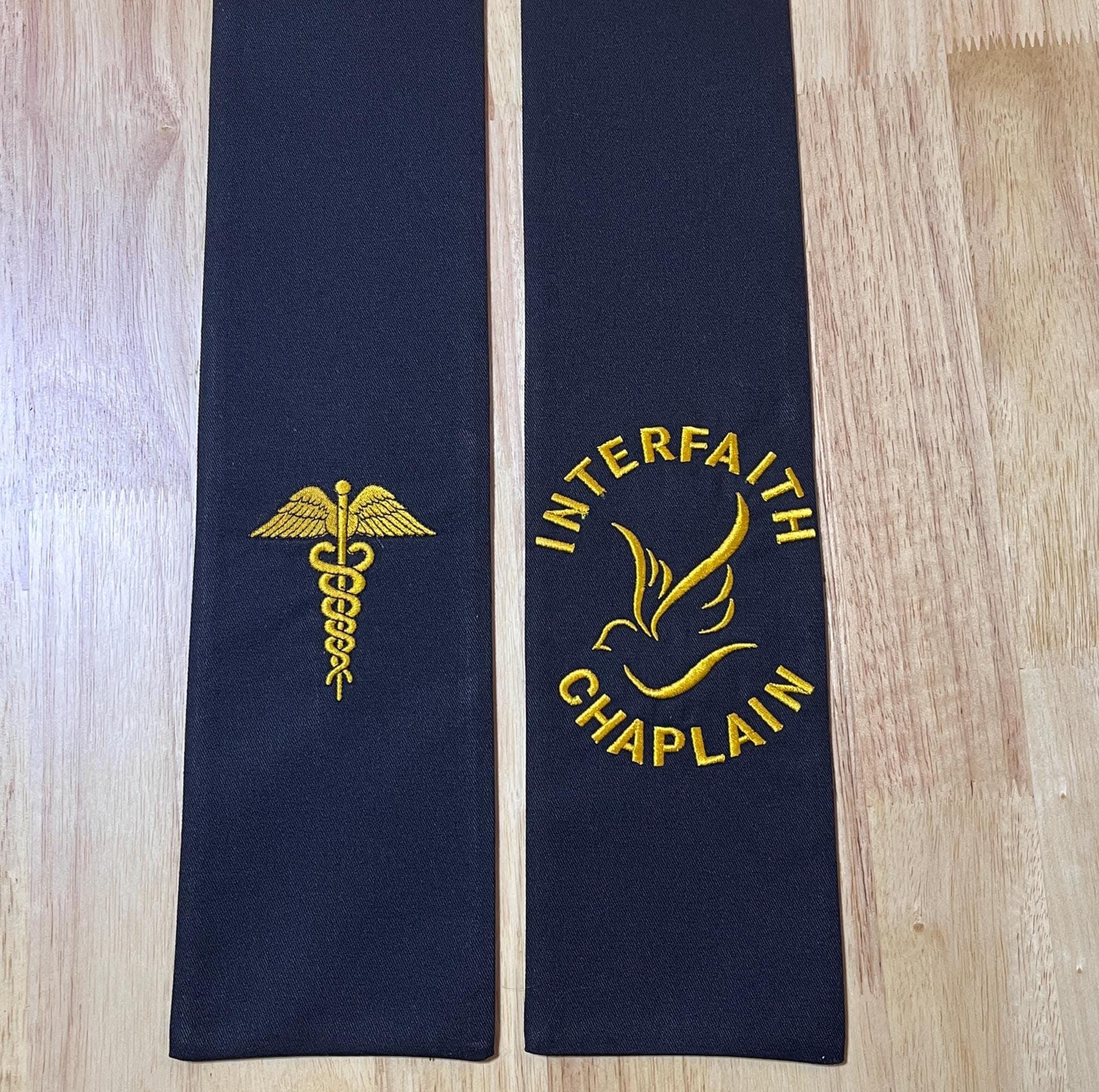 Handmade Interfaith Chaplain Stole, Hospital Clergy Visitation Stole - Etsy