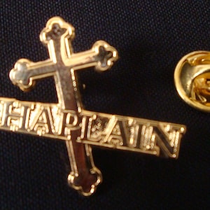 Chaplain Lapel Pin, Chaplain Service Pin, Chaplain Gift - Etsy