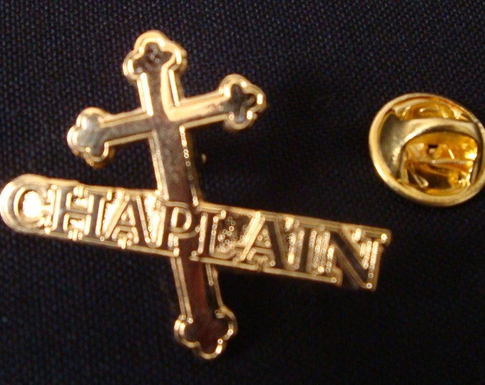 Chaplain Lapel Pin, Chaplain Service Pin, Chaplain Gift - Etsy