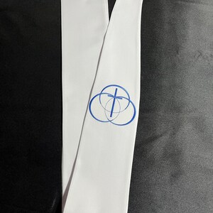 Global Methodist Clergy Stole: Embroidered Twill, Handmade - Etsy