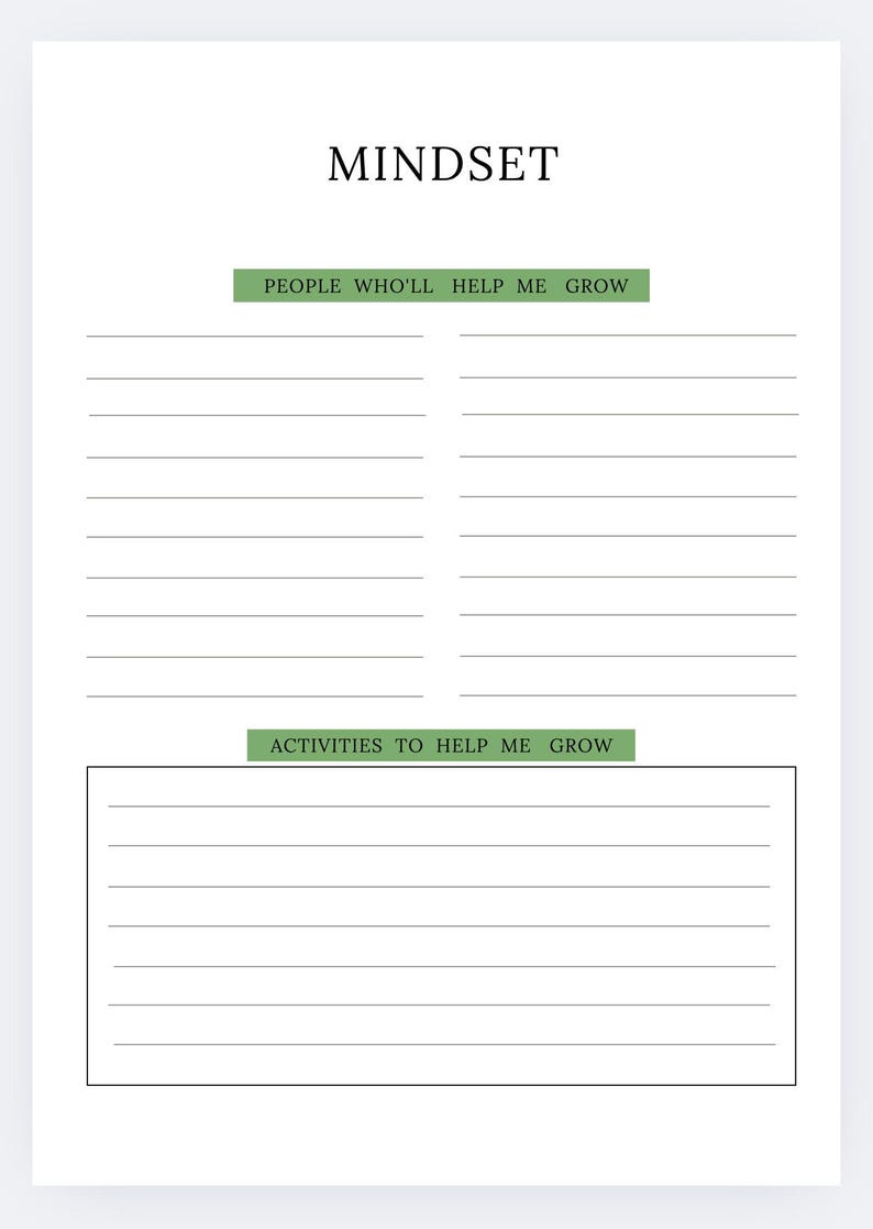 Personal Growth Journal - Etsy
