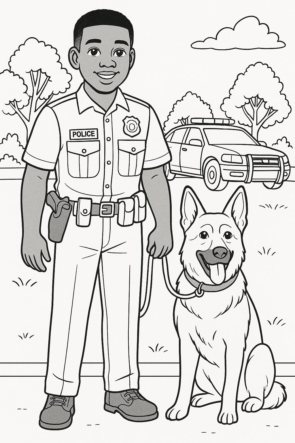 Emergency Heroes – Coloring Book for Little Everyday Heroes. Childrens ...