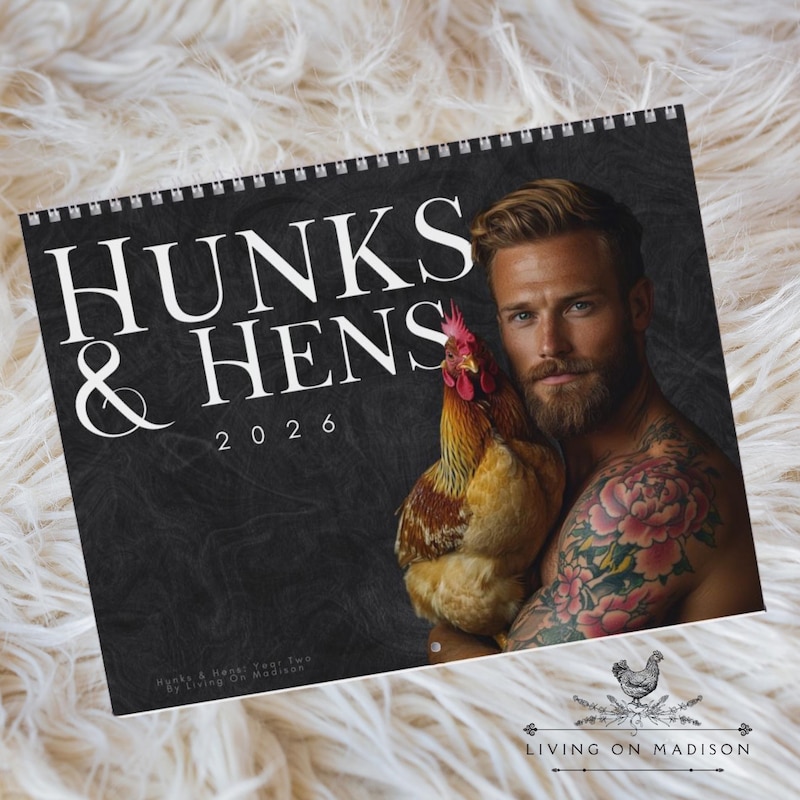Hunks 2026 Calendar - Etsy