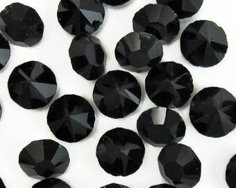 Black rhinestone | Etsy