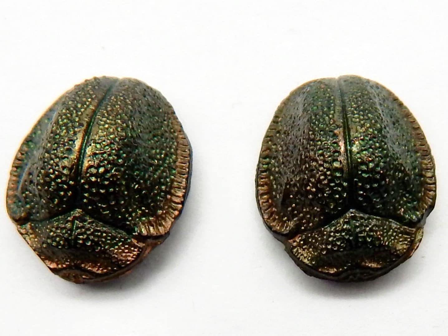 Rare 1920s SCARAB Vintage Glass Cabachon Stones Egyptian - Etsy