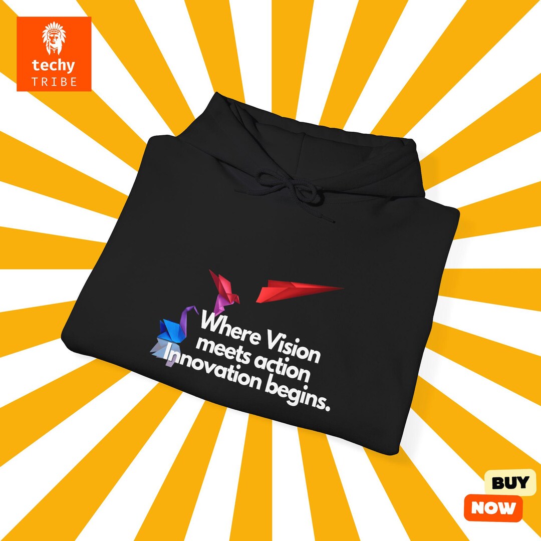 Vision Vs Innovation Hoodie, Programmer Hoodie, Inspiring Hoodie ...