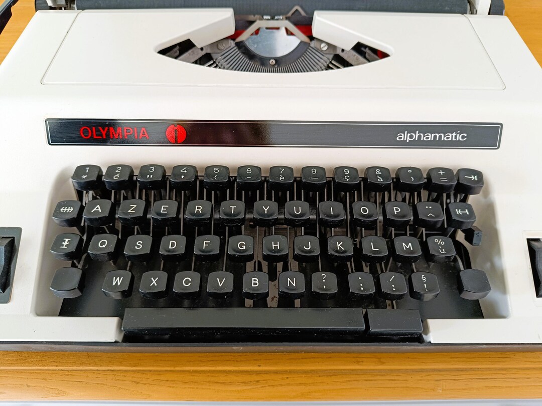Olympia Alphamatic Typewriter - Etsy