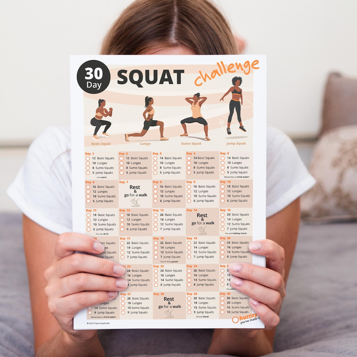 30-day Squat Challenge | Fitness Workout Plan | Digital Workouts ...
