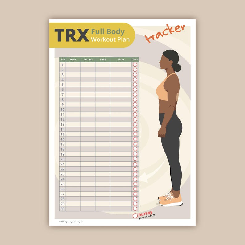 TRX Full Body Workout Plan | Strengthen Legs, Arms & Core | Fitness ...