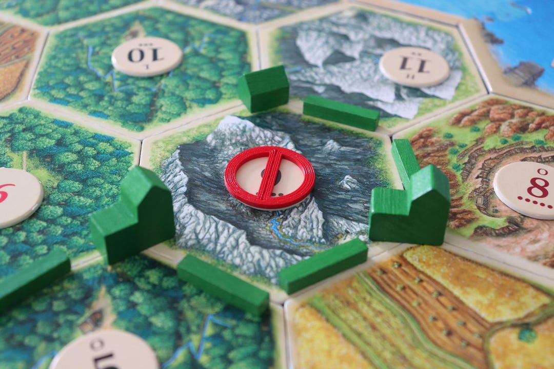 Catan Robber Replacement Piece 3d Printed - Etsy