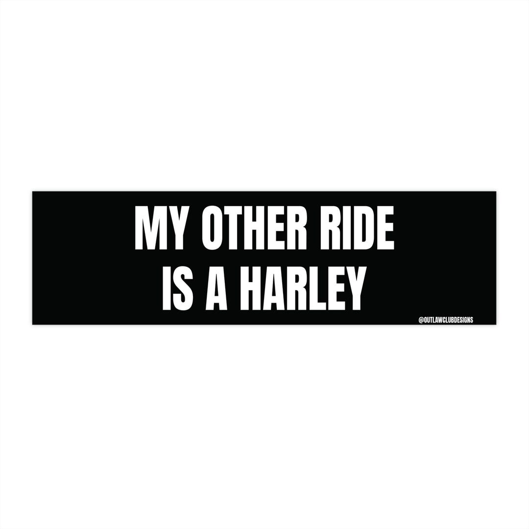 Motorcycle Bumper Stickers, Biker Culture Decal, Harley Lover Gift ...