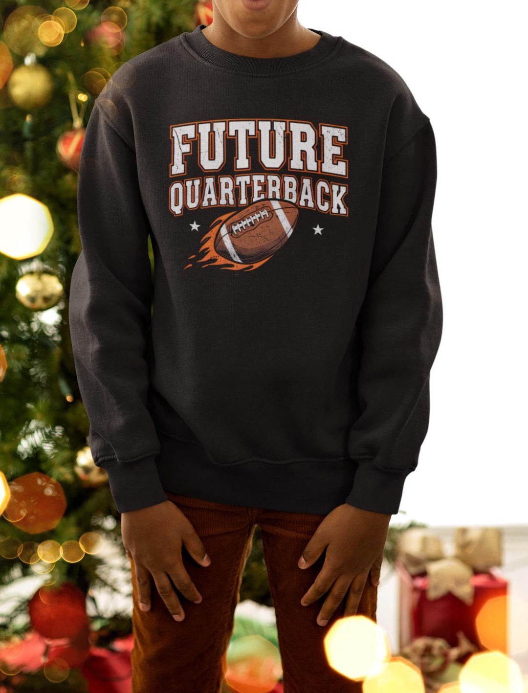 Future Quarterback T-shirt, Football Sweatshirt for Kids, Gift for ...