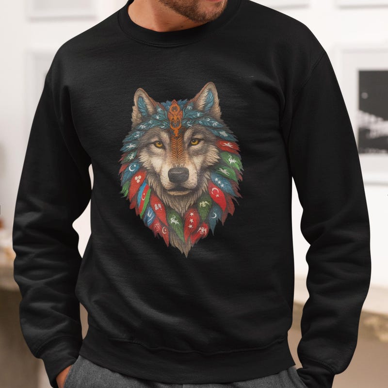 Turkic Hoodie - Etsy