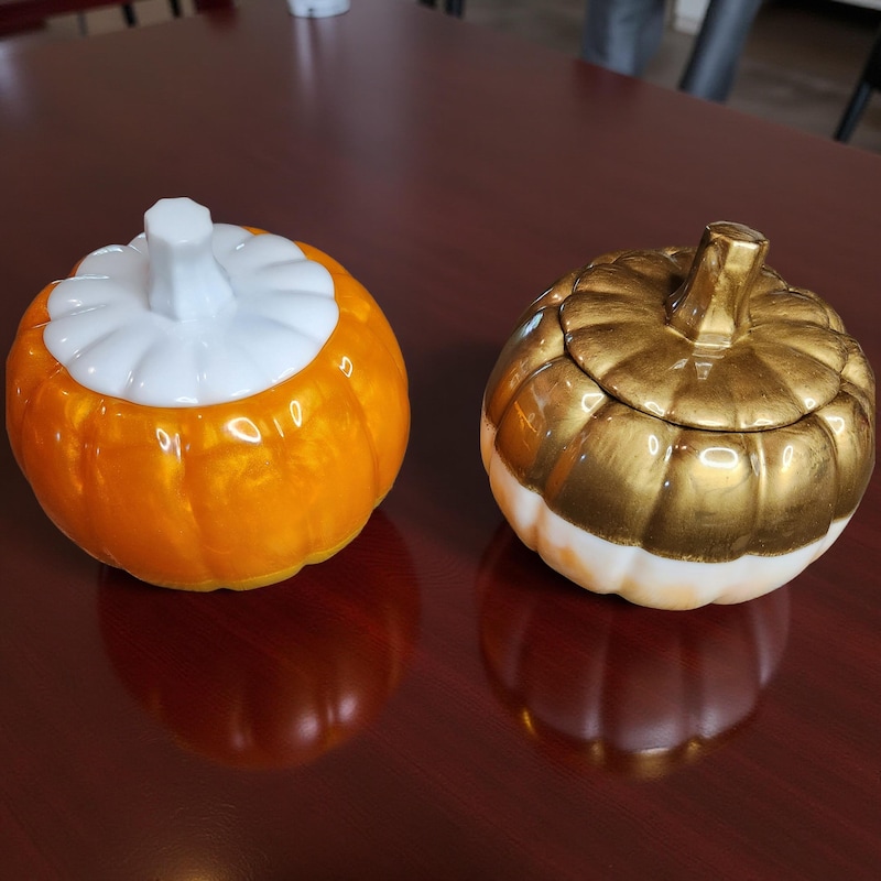 Fall Trinket Dish Jar - Etsy