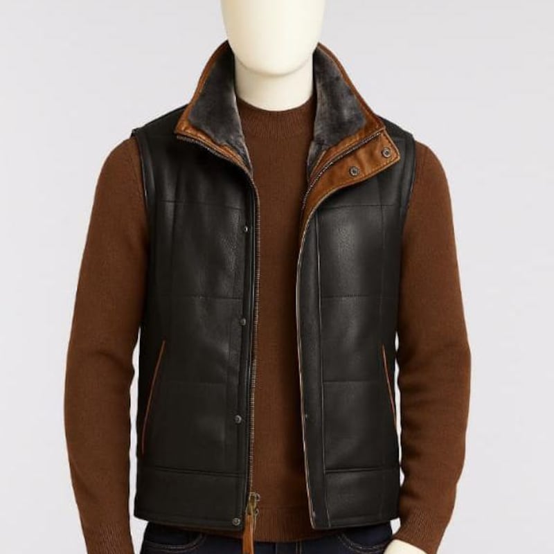 Luxury Mens Black Vest - Etsy