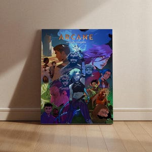 Arcane Film Canvas Wall Art, Creative Art Print Poster for Gift,arcane ...