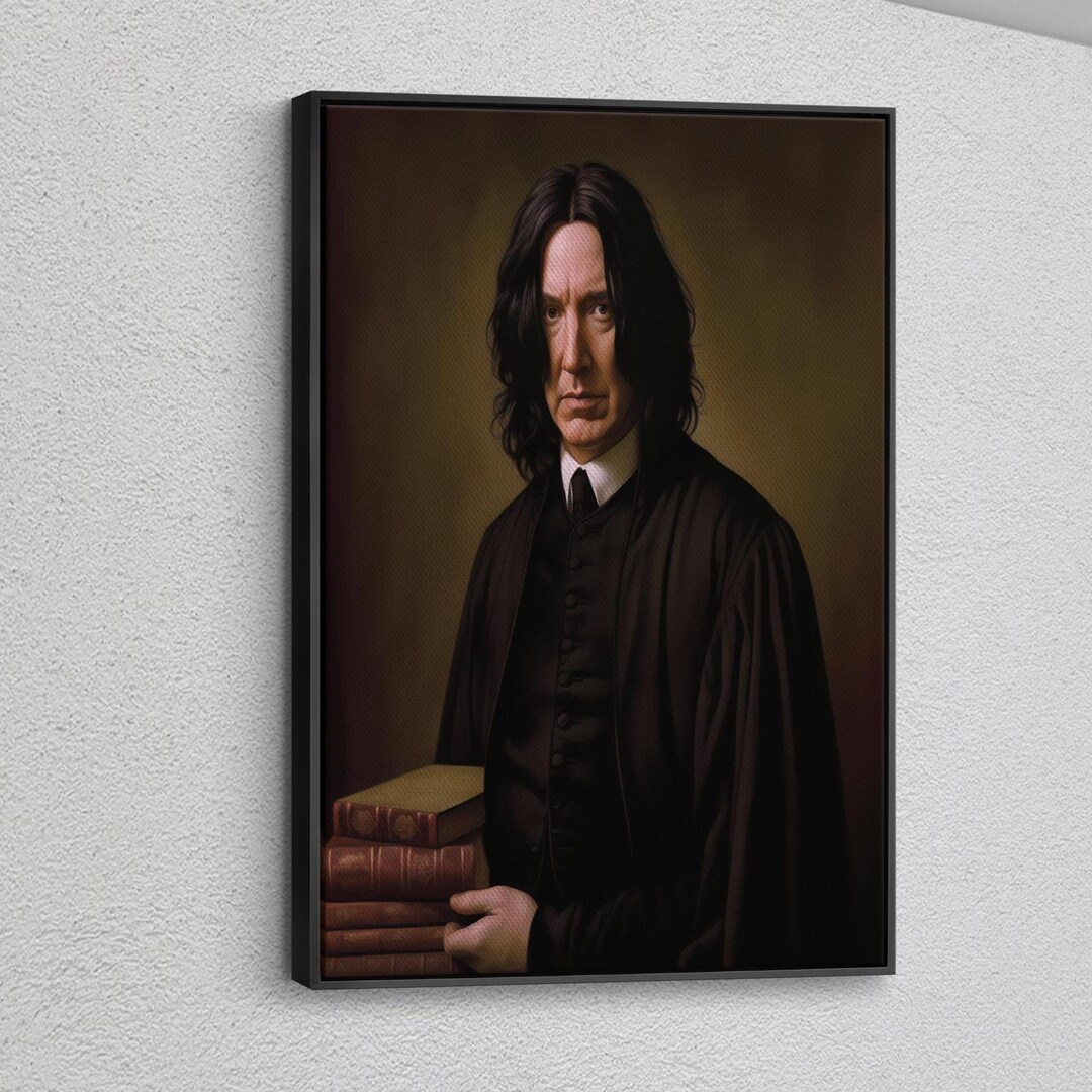 Professor Snape Painting Canvas Print, Severus Snape Wall Art, High ...