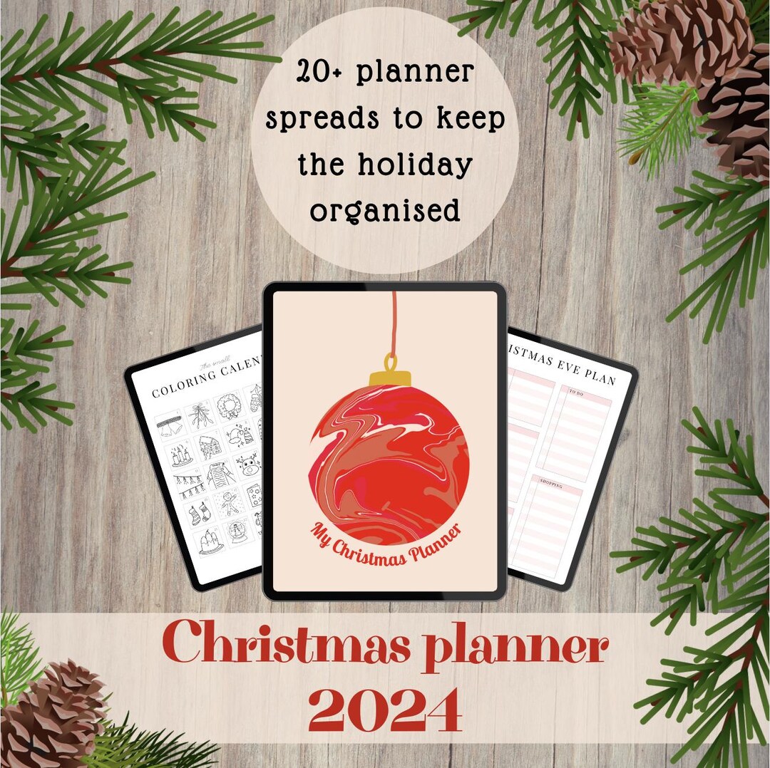 Christmas Planner 2024, Simple Planner for Gifts, Budget, Weekly ...