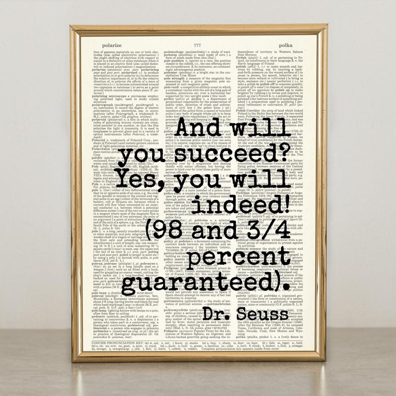 Dr Seuss Quote Posters - Etsy