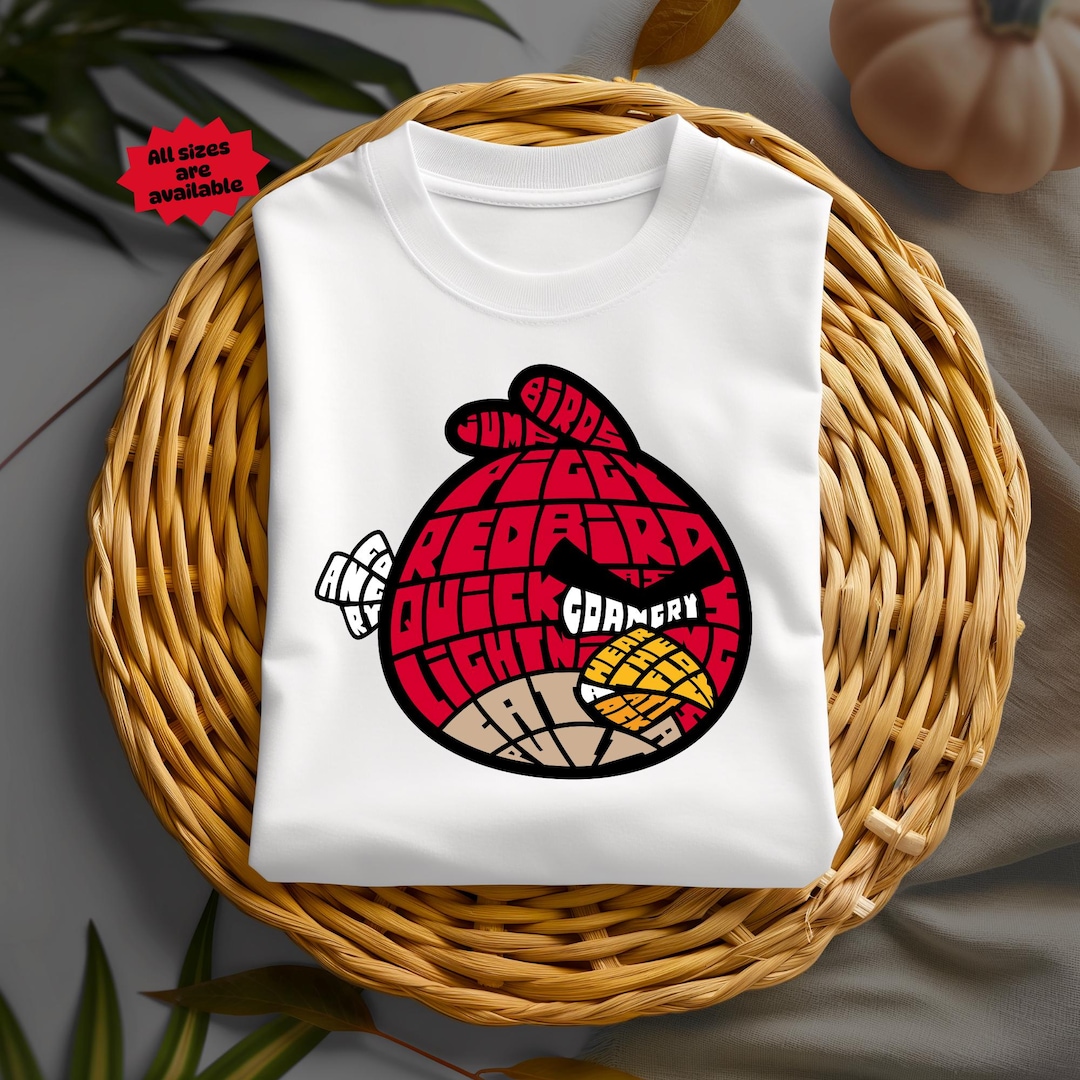 Angry Birds T-shirt, Angry Birds, Angry Birds Hoodie, Angry Birds ...