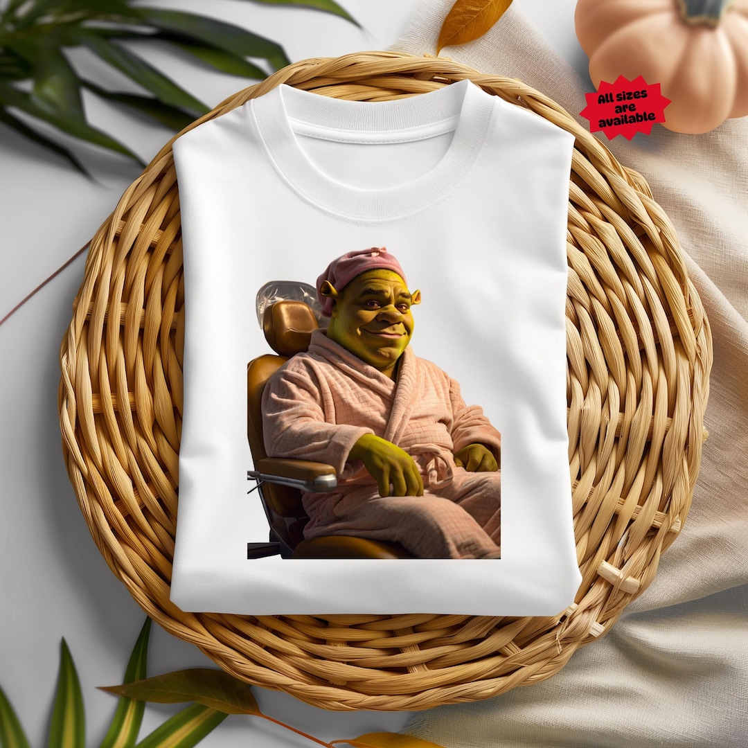 Relaxing Shrek Meme T-shirt and Hoodie – Funny Graphic Tee for Meme ...
