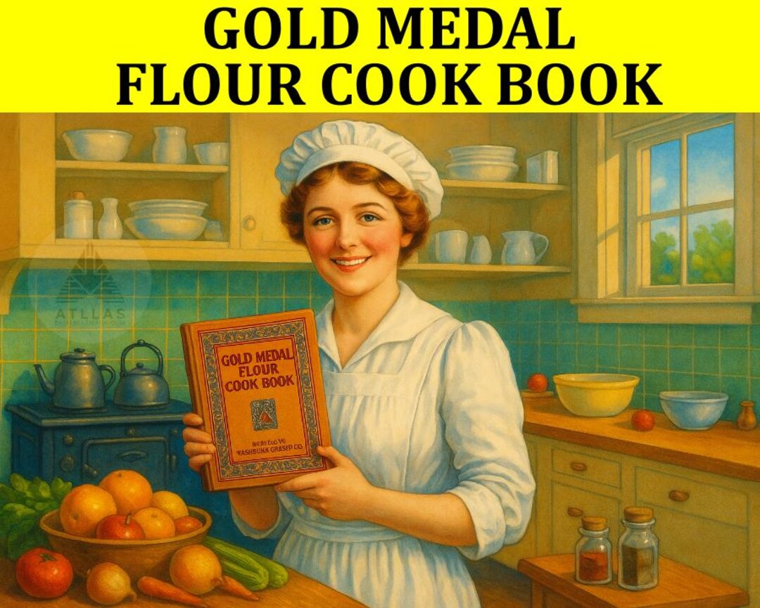 1910 Gold Medal Flour Cookbook: Antique Baking Recipes (digital ...