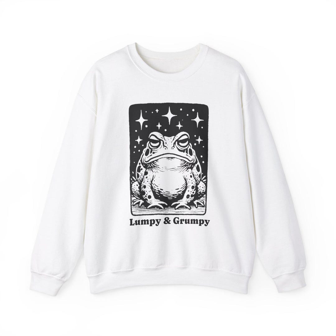 Lumpy and Grumpy Toad Tarot Style Unisex Heavy Blend™ Crewneck ...