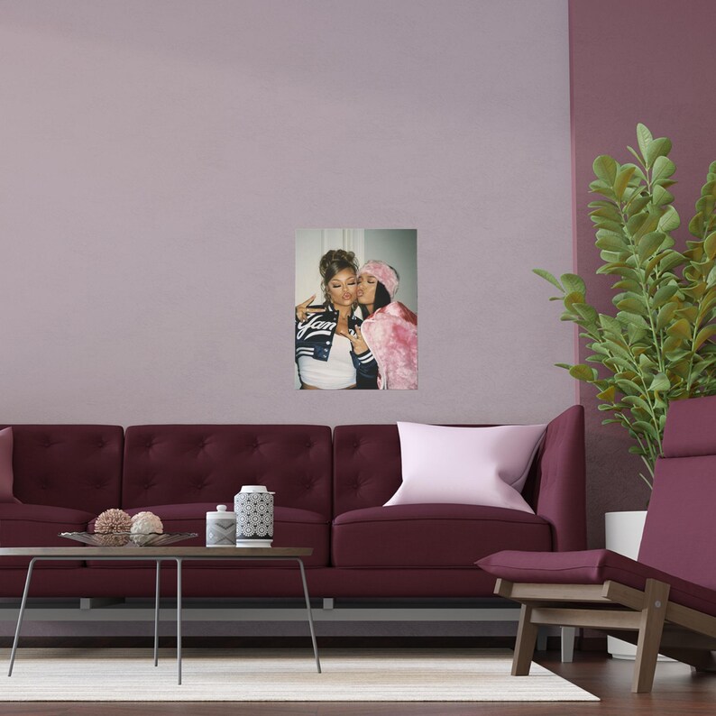 Silk Poster, Latto Celebrity Print, Girls Girls Best Friend, Indoor ...