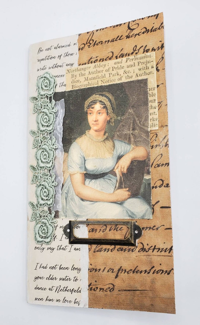 Jane Austen Themed 30-page Standard Size Travelers Notebook for Junk ...