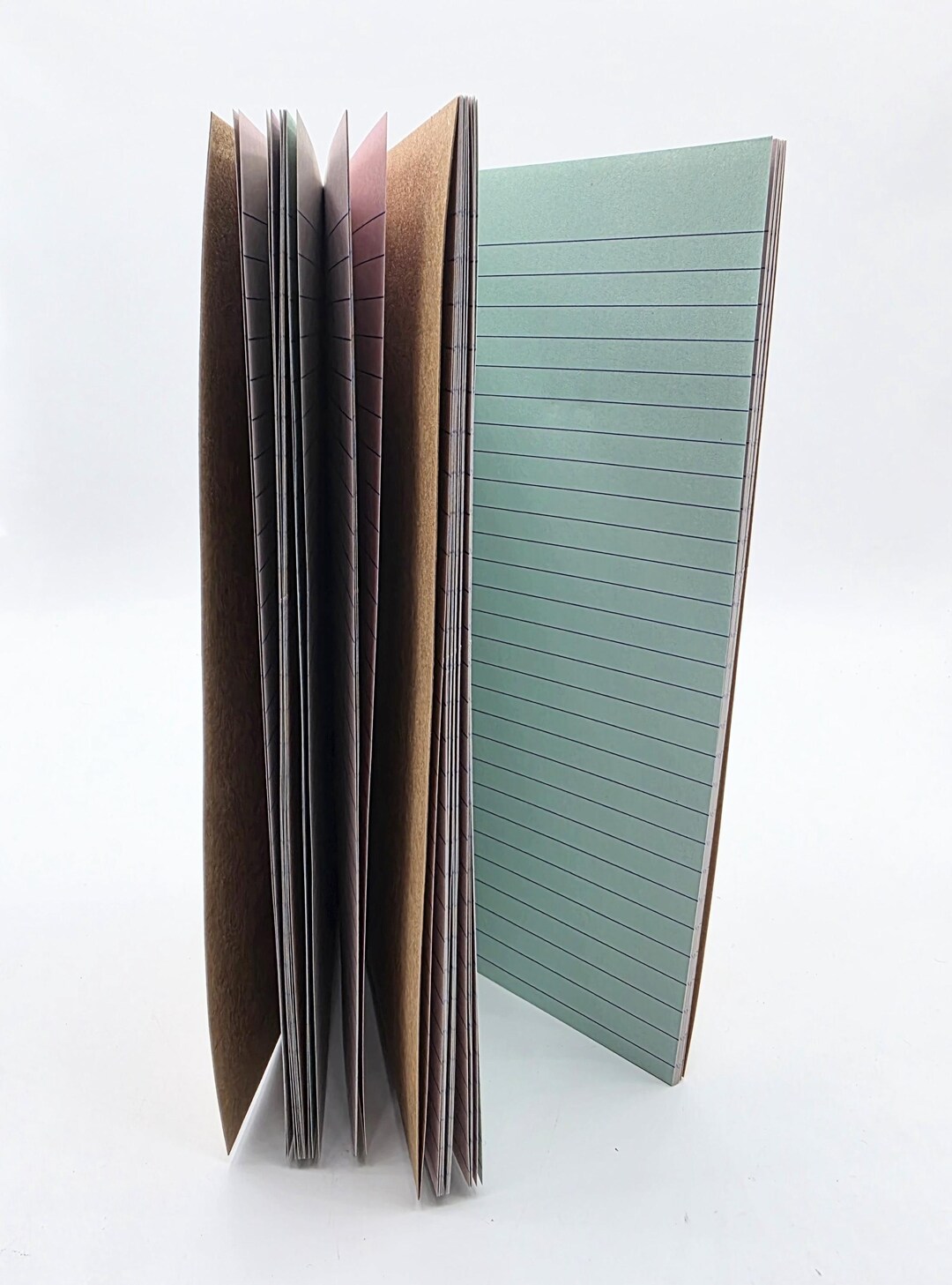 36-page Multi Color Lined Paper Junk Journal Travelers Notebook Inserts ...