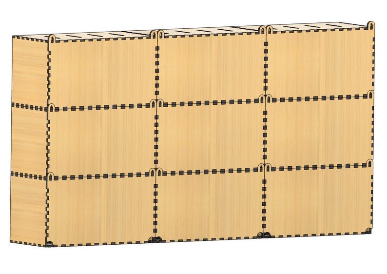 Modular Laser-cut Filament Rack – Wall-mountable Storage - Etsy