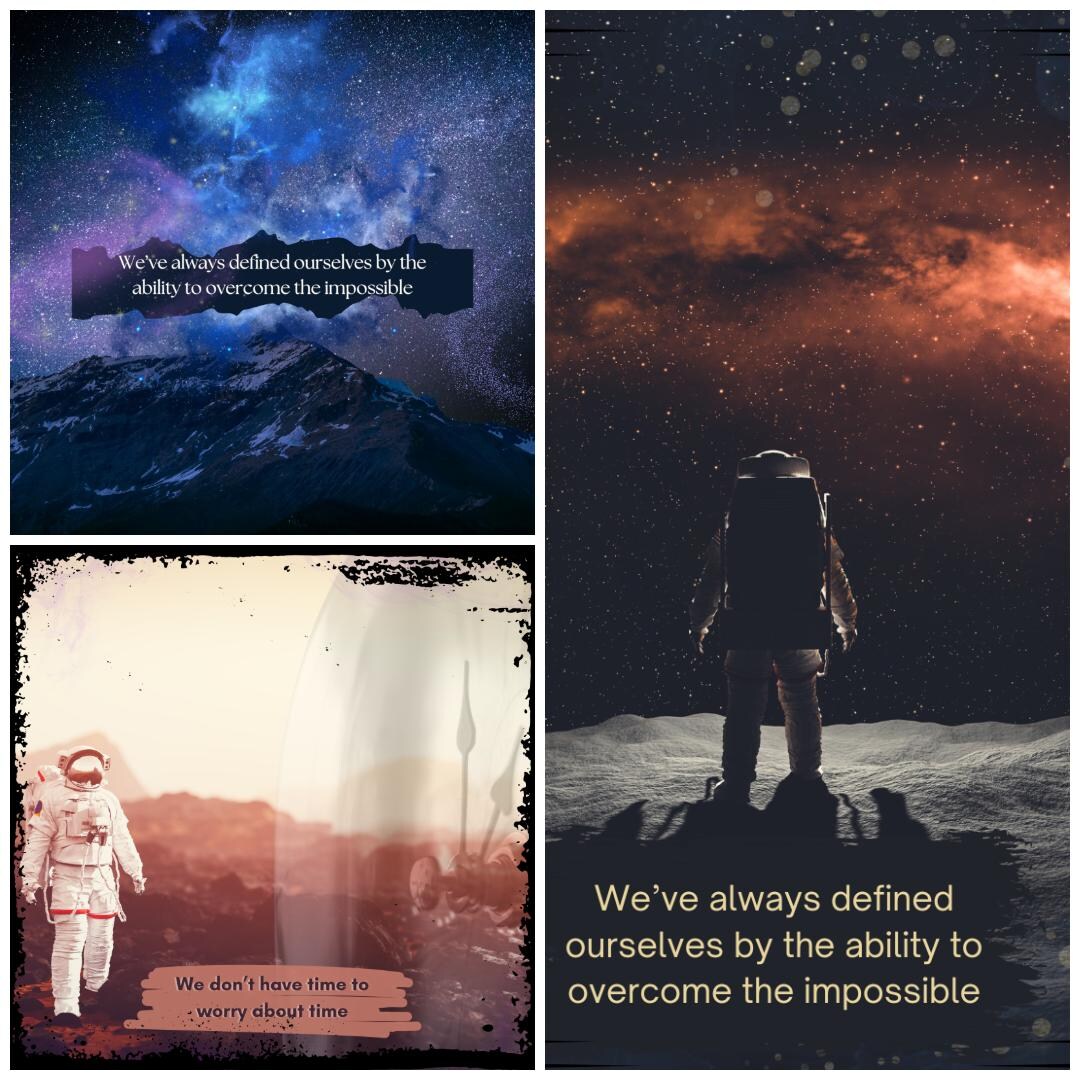 Interstellar Movie Template Quotes - Etsy