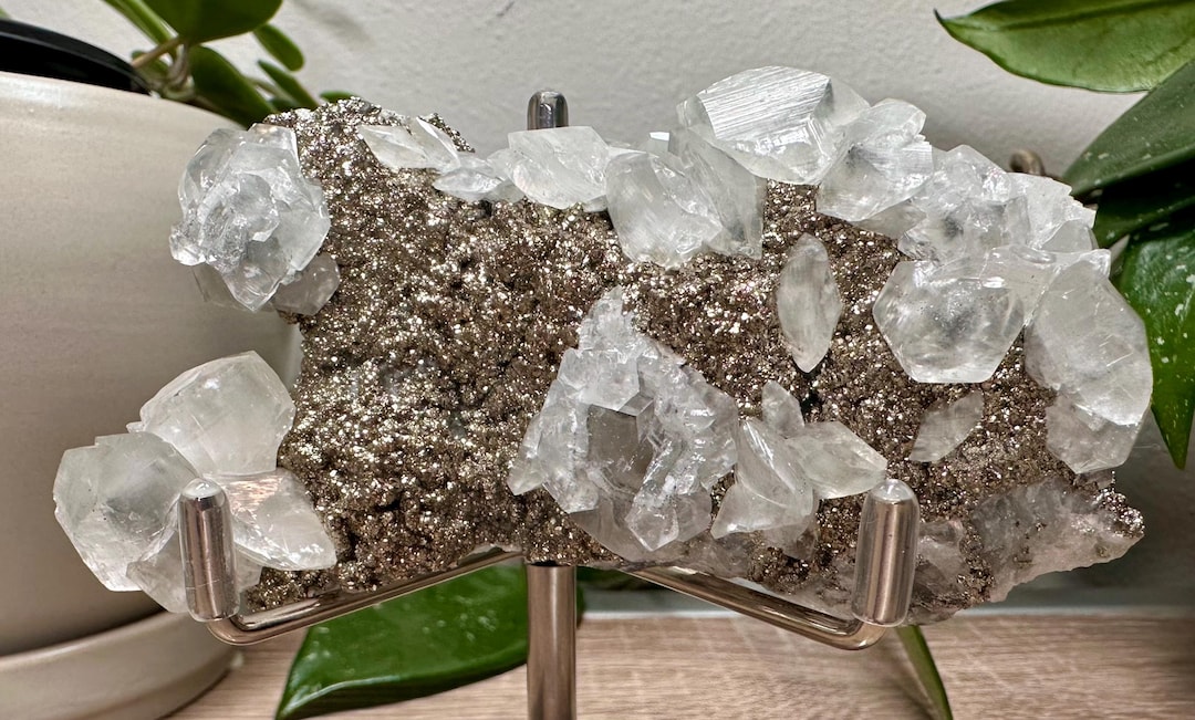 Benz Calcite With Pyrite - Etsy