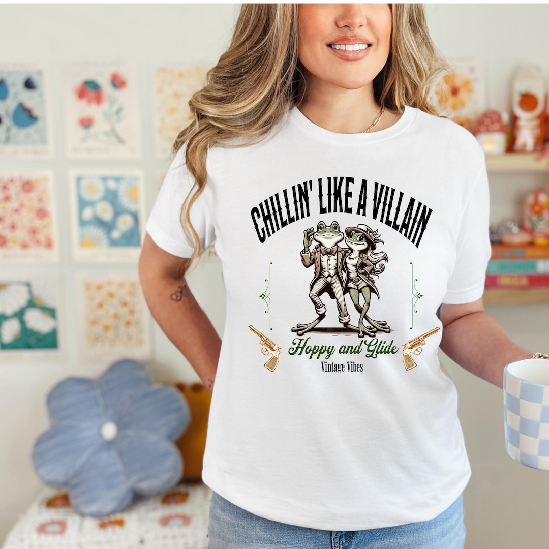 Frog Shirt, Frog and Toad, Funny T Shirt, Cute T Shirt, Gifts for Her ...