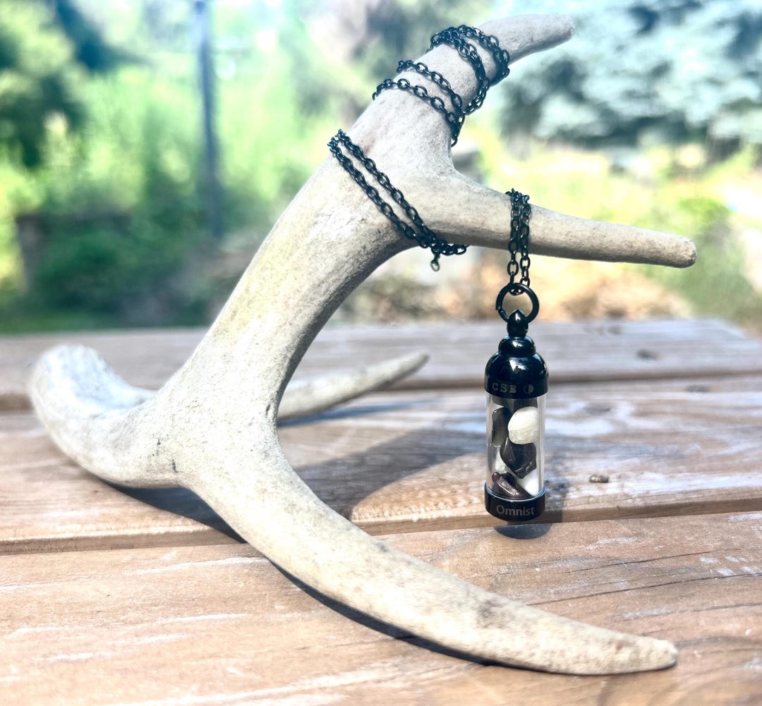 Consumia’s Spiritual Emporium Omnist Pendant With Black and White ...
