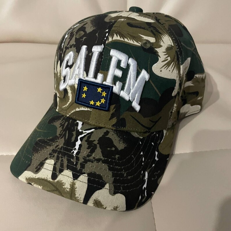 S4LEM Camo Flag Hat Drain Gang Sad Boys Yung Lean Bladee Ecco2k Thaiboy ...