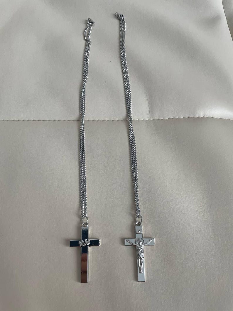 S4LEM Cross Necklace Drain Gang Sad Boys Yung Lean Bladee Ecco2k ...